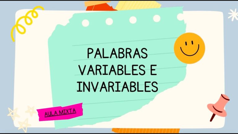 Descubre qué son las palabras invariables y cómo influyen en el ...