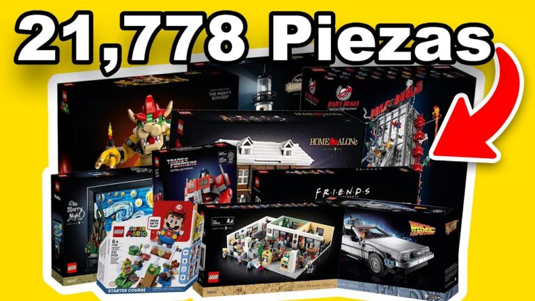 Descubre la diversión ilimitada con Lego: más de 1000 piezas para crear ...